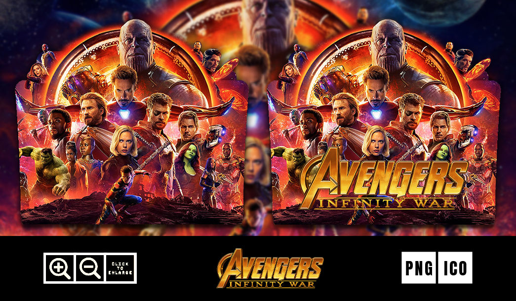 Avengers Infinity War (2018) Folder Icon by Pixellab99 on DeviantArt