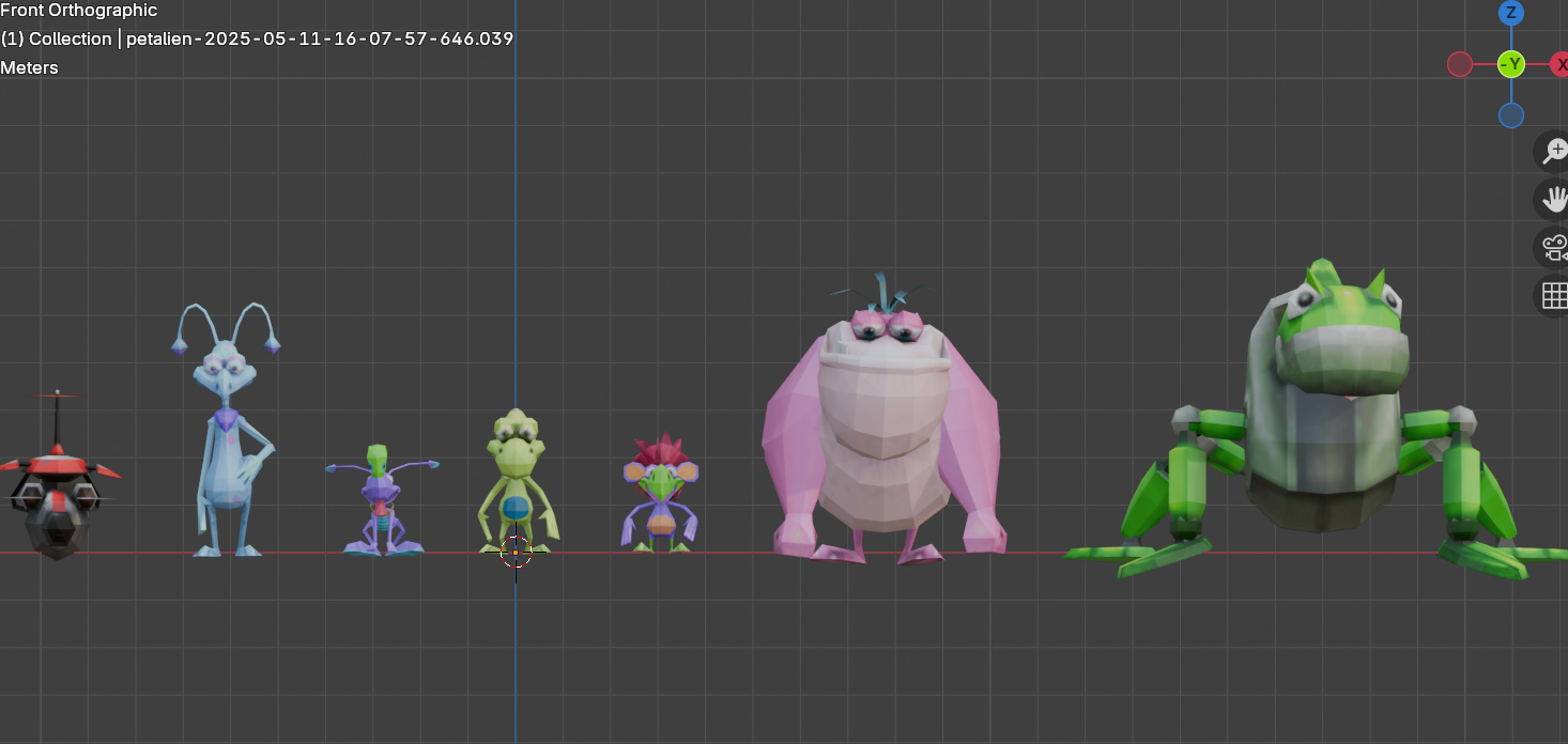 Pet Alien NDS Model Pack by bfbtml on DeviantArt