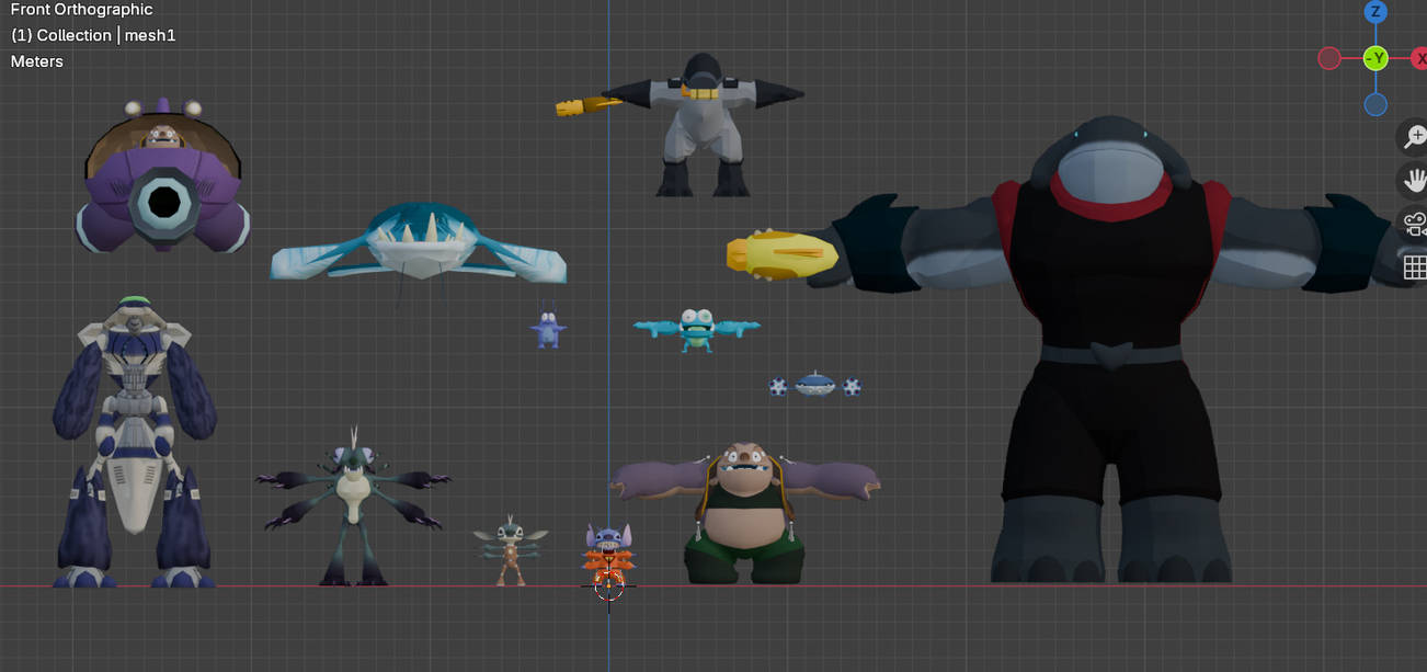 Stitch Experiment 626 PS2 Model Pack by bfbtml on DeviantArt