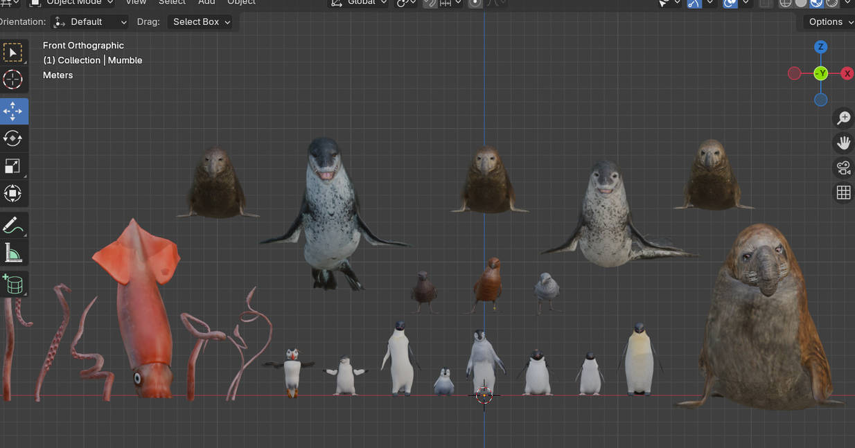 Happy Feet Two Wii Model Pack by bfbtml on DeviantArt