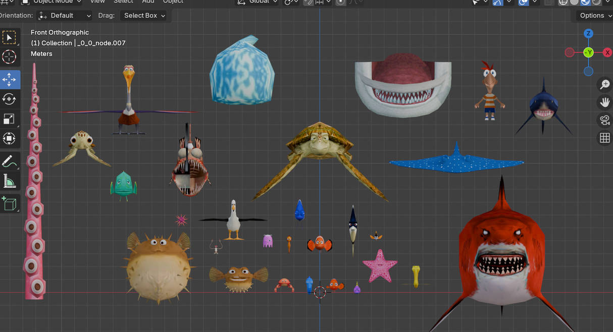 Finding Nemo ETTBB Special Edition 3DS Model Pack by bfbtml on DeviantArt