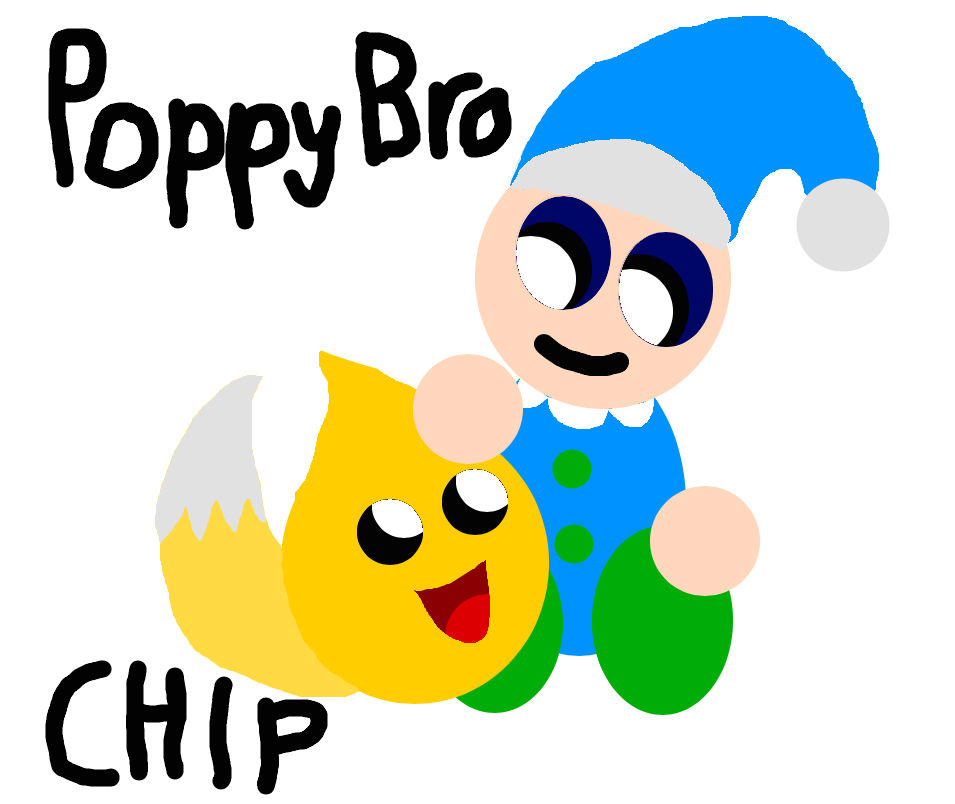 Poppy Bro and Chip by Maxtreme379 on DeviantArt