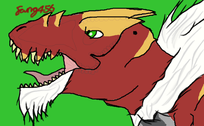 Realistic Tyrantrum Headshot by Fang456 on DeviantArt