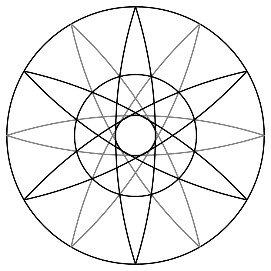 Dimensional Diamond diagram with 6 sides by hawstan on DeviantArt