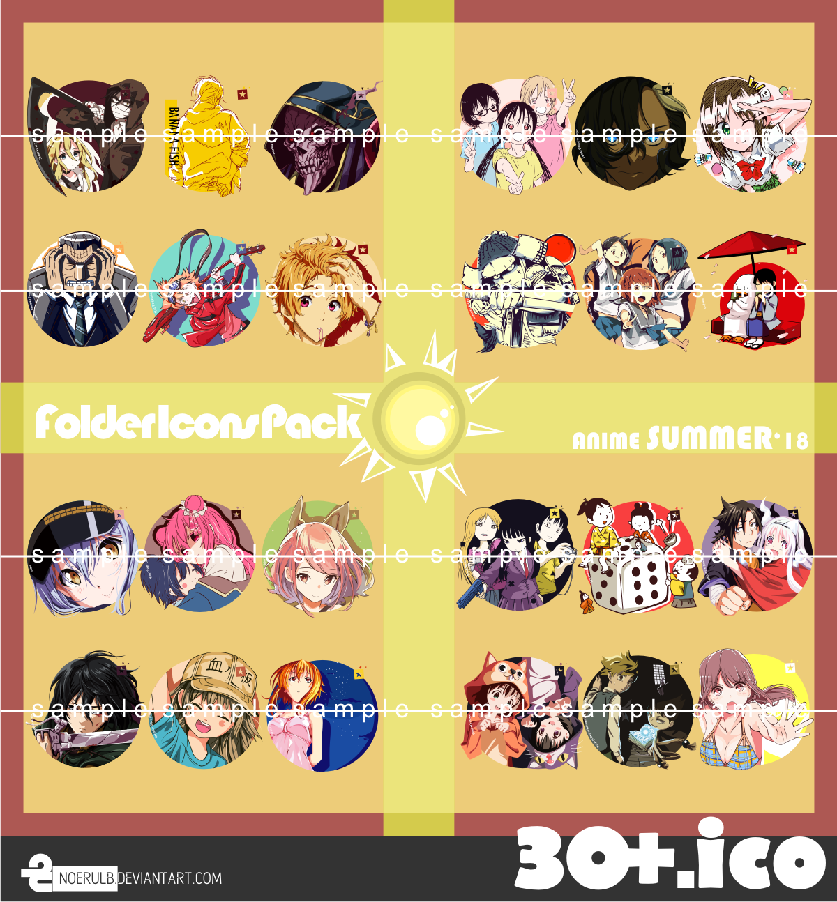Folder Icon Pack (Summer 2018) by noerulb on DeviantArt