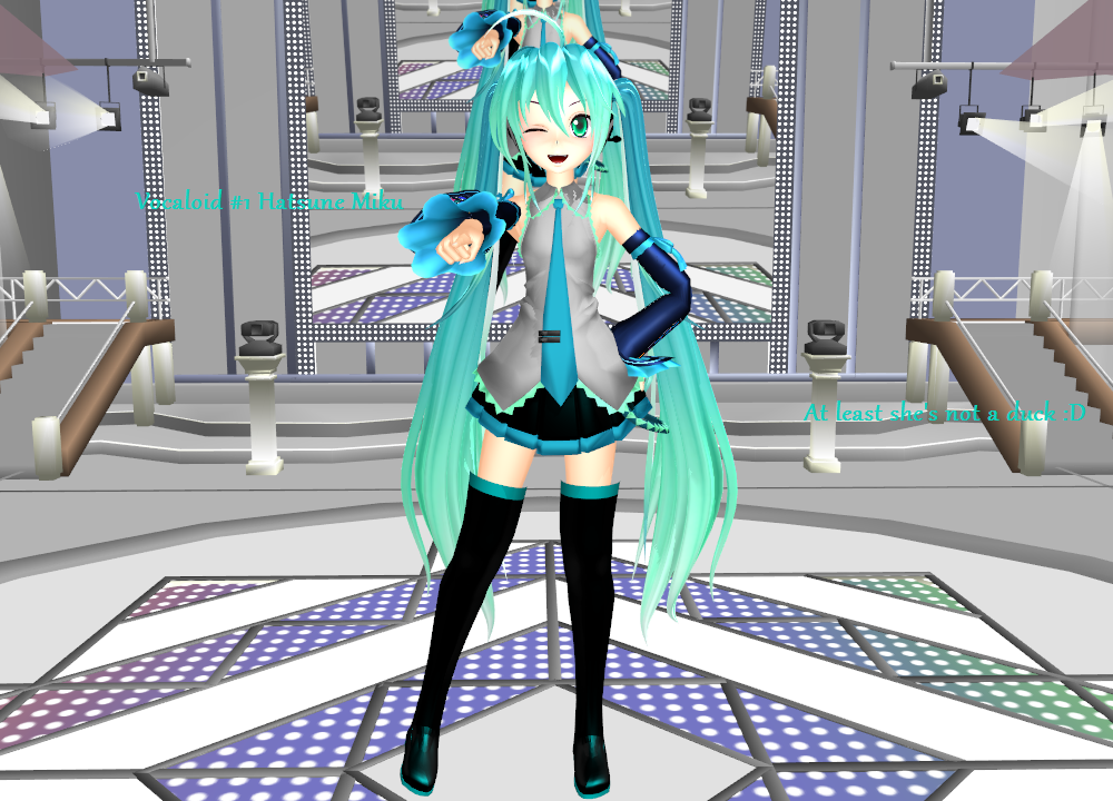 MMD Hatsune Miku [My Version] by Siiahh on DeviantArt