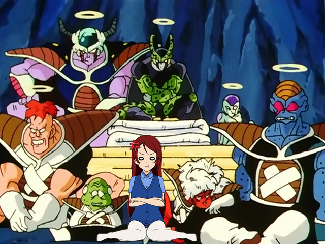 Frieza And Cell In Hell