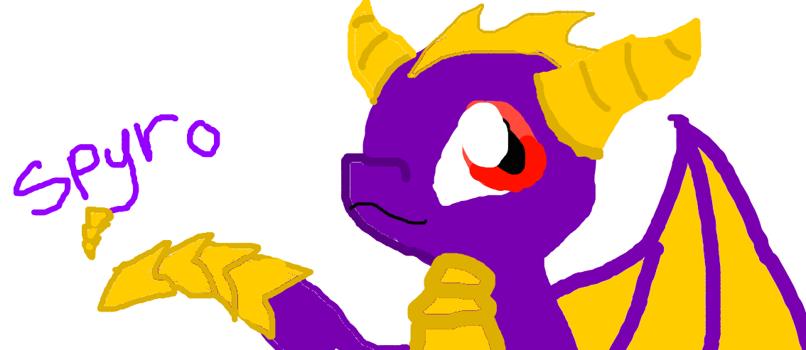 1st Spyro Drawing in a Long Time by everytoon101 on DeviantArt