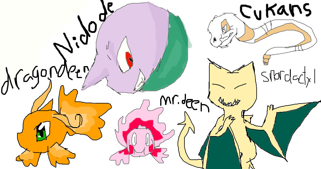 Pokemon Fusions by everytoon101 on DeviantArt
