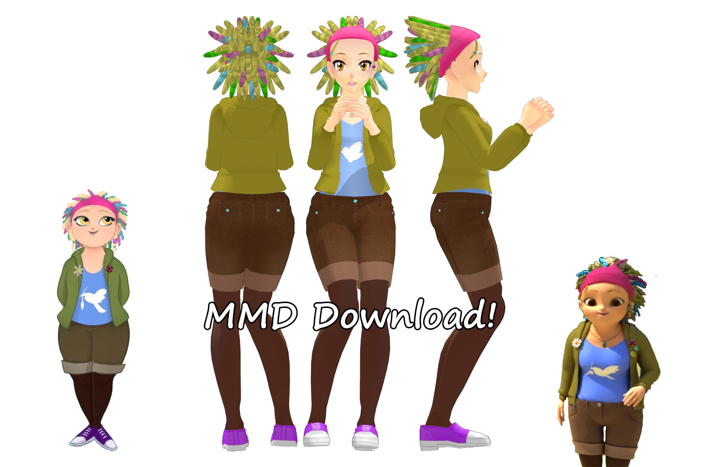 [MMD MLB] Mylene Haprele MMD Model DL by Jonicito1994 on DeviantArt
