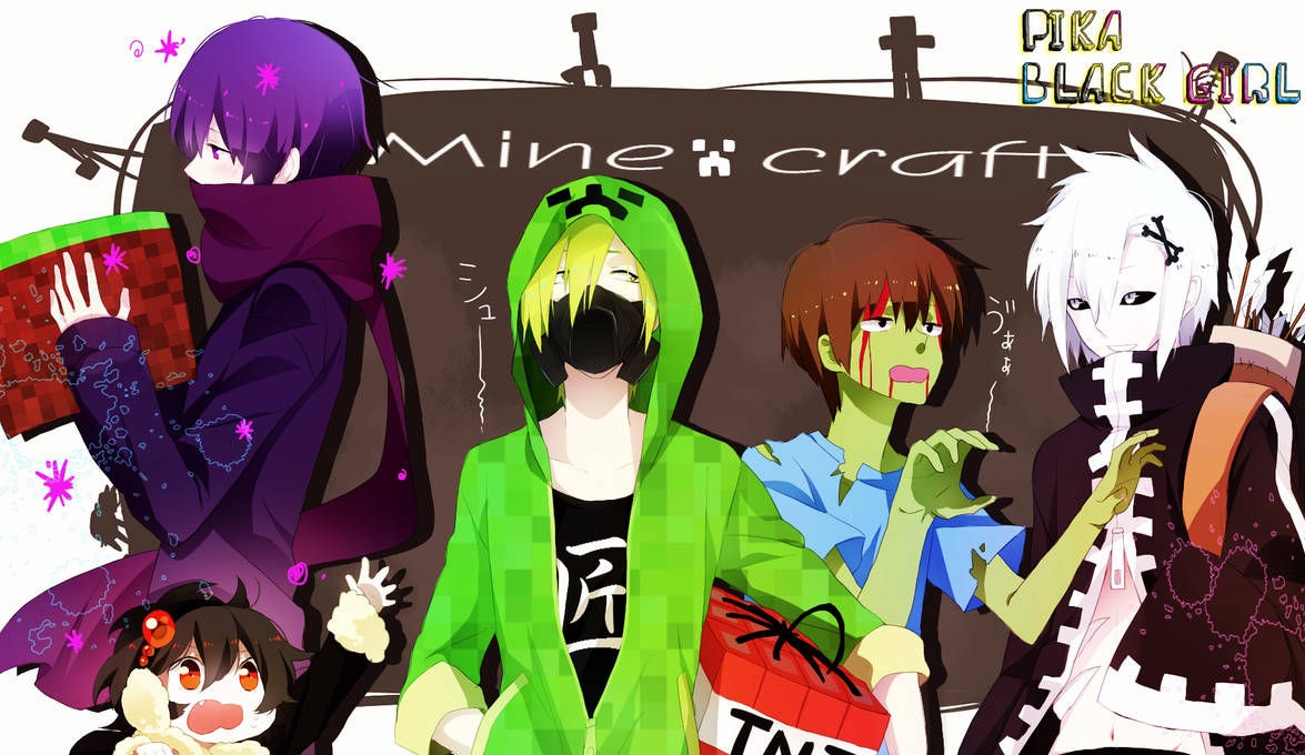 minecraft anime by PikaBlackGirl on DeviantArt