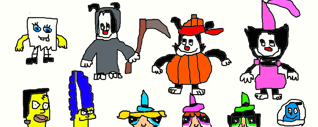 Cartoons Halloween Party by Simpsonsfanatic33 on DeviantArt