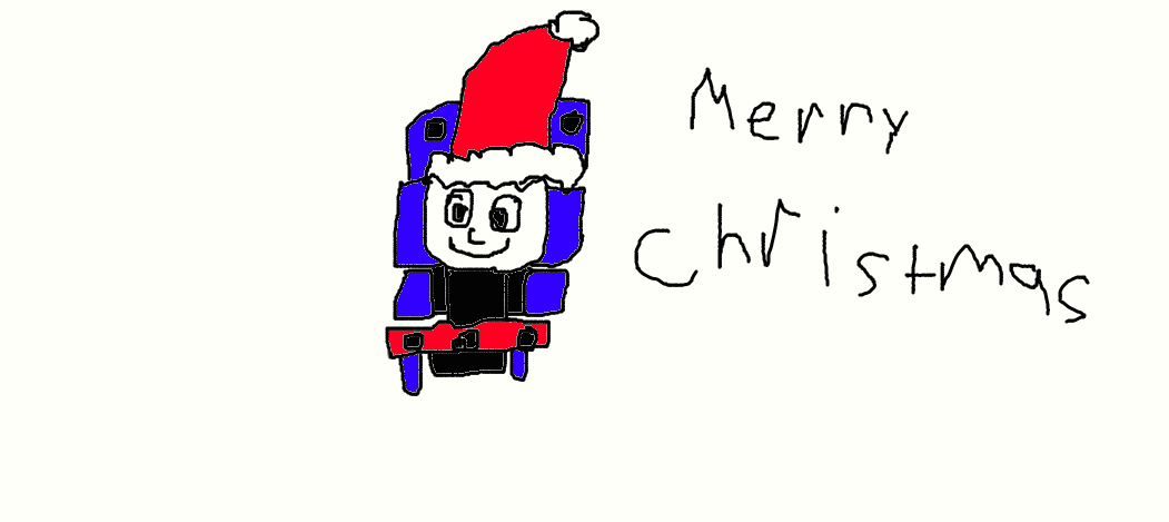 Thomas Christmas by Simpsonsfanatic33 on DeviantArt