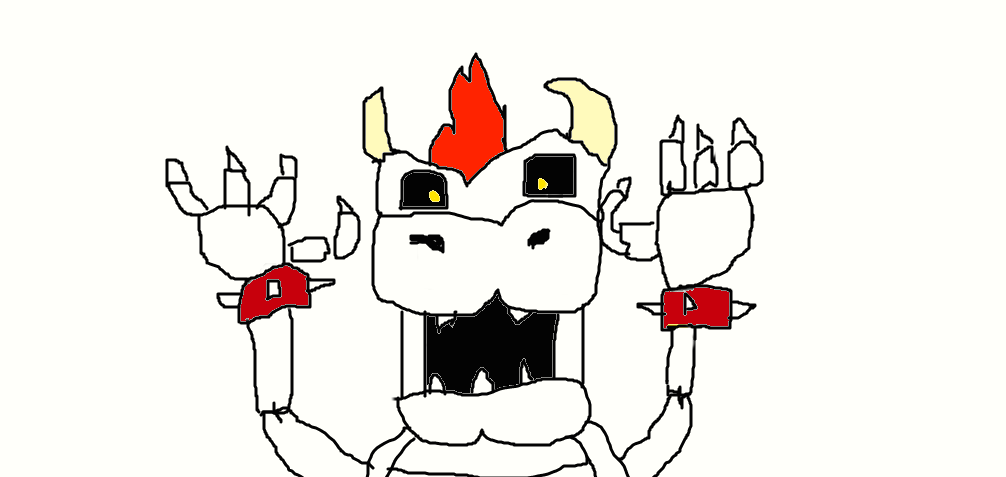 Skeleton Bowser by Simpsonsfanatic33 on DeviantArt