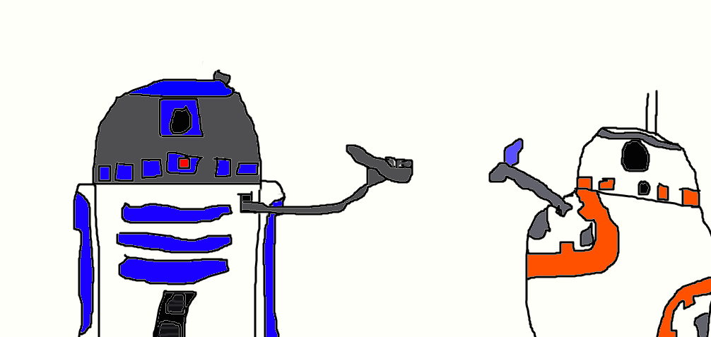 R2 and BB-8 Thumbs Up by Simpsonsfanatic33 on DeviantArt