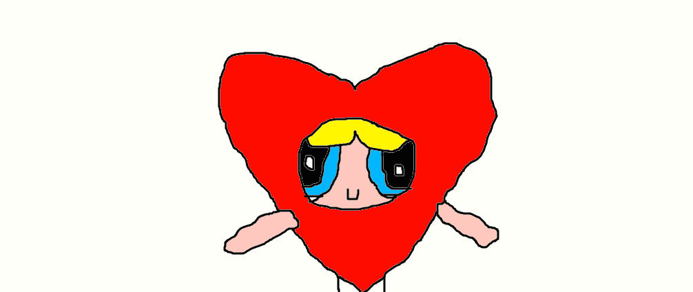 Bubbles in Heart Costume by Simpsonsfanatic33 on DeviantArt