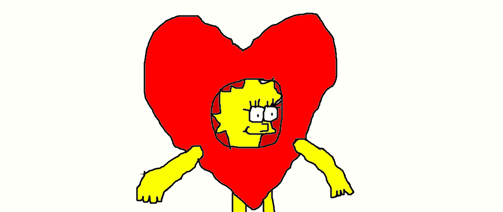Lisa Simpson in Heart Costume by Simpsonsfanatic33 on DeviantArt