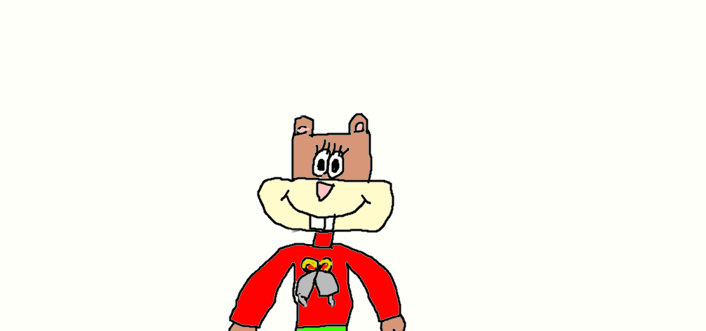 Sandy Cheeks Wearing Christmas Sweater by Simpsonsfanatic33 on DeviantArt