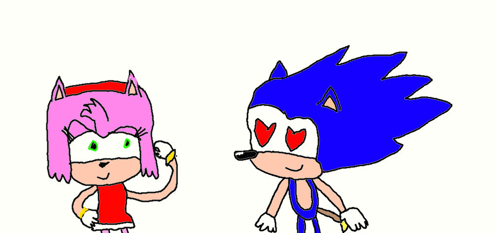Sonic Hit By Cupids Arrow by Simpsonsfanatic33 on DeviantArt