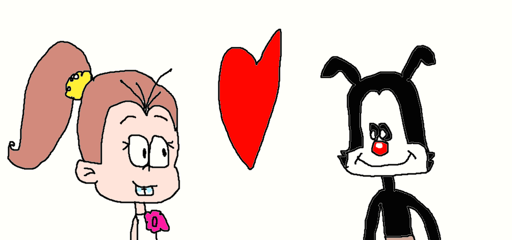 Luan and Yakko by Simpsonsfanatic33 on DeviantArt