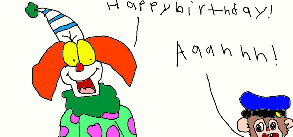 Binky the Clown Scares Fievel by Simpsonsfanatic33 on DeviantArt