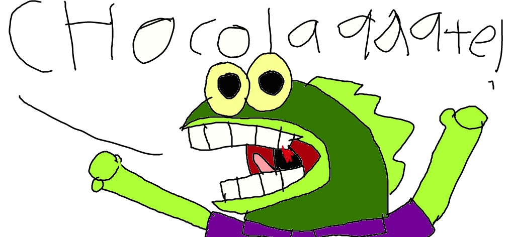 Spongebob Screaming Chocolate Guy