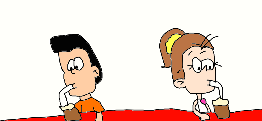 Simon and Luan root beer floats by Simpsonsfanatic33 on DeviantArt