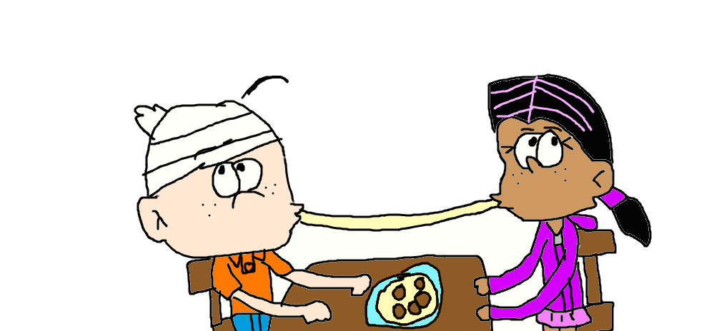 LinconnieAnne Spaghetti Dinner by Simpsonsfanatic33 on DeviantArt
