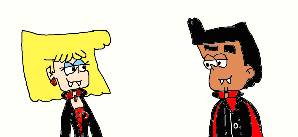 Lori and Bobby vampires by Simpsonsfanatic33 on DeviantArt