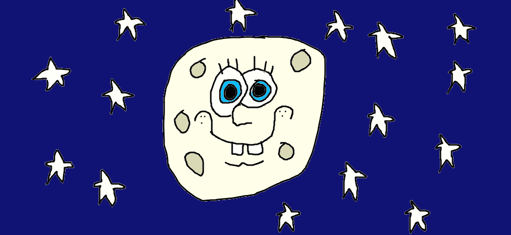 Spongebob moon by Simpsonsfanatic33 on DeviantArt