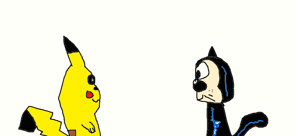Pikachu meets Cliff by Simpsonsfanatic33 on DeviantArt