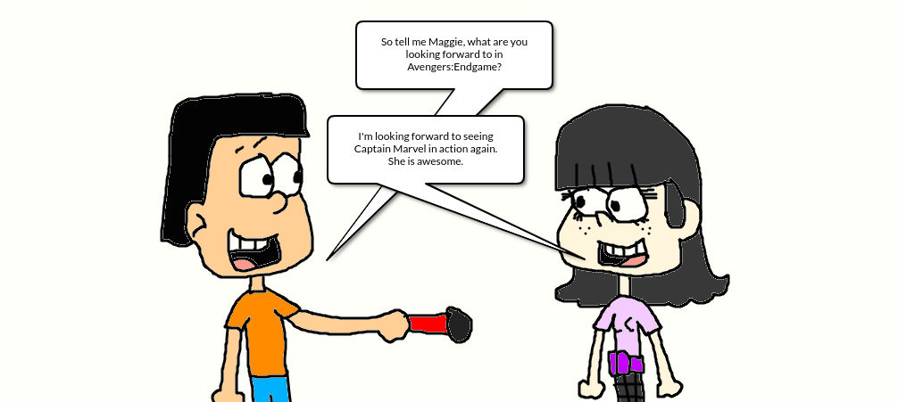 Simon interviews Maggie on Avengers:Endgame by Simpsonsfanatic33 on ...