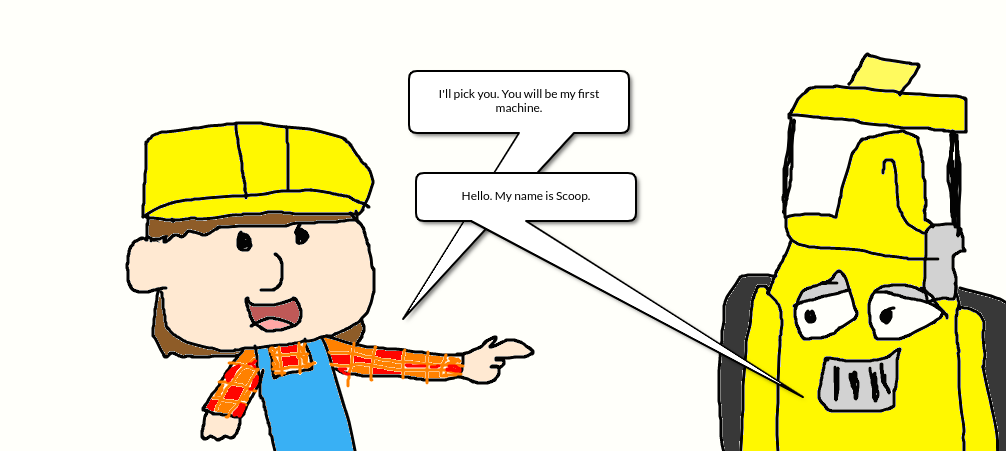 Bob the Builder meets Scoop first time by Simpsonsfanatic33 on DeviantArt