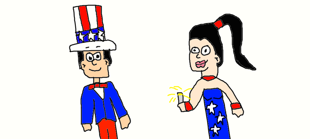 Simon and Hayley 4th of July by Simpsonsfanatic33 on DeviantArt