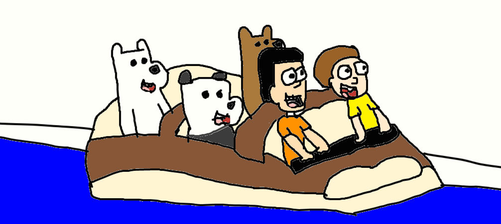 Simon and Friends ride Splash Mountain by Simpsonsfanatic33 on DeviantArt