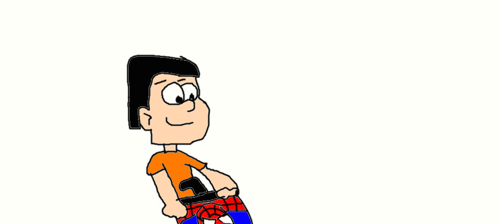 Simon finds Spider-Man costume by Simpsonsfanatic33 on DeviantArt