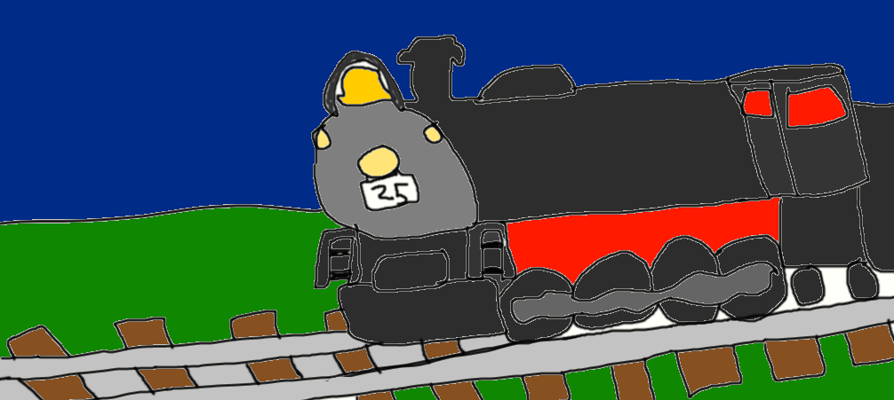 Engine 25 (The Haunted Train) by Simpsonsfanatic33 on DeviantArt