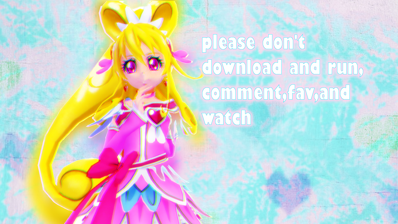 MMD Cure Heart DOWNLOAD - Valentine day special by xxSnowCherryxx on ...