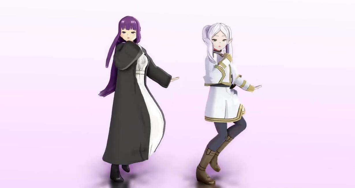 MMD Tricologe Motion Dance - Frieren and Fern by xxSnowCherryxx on DeviantArt