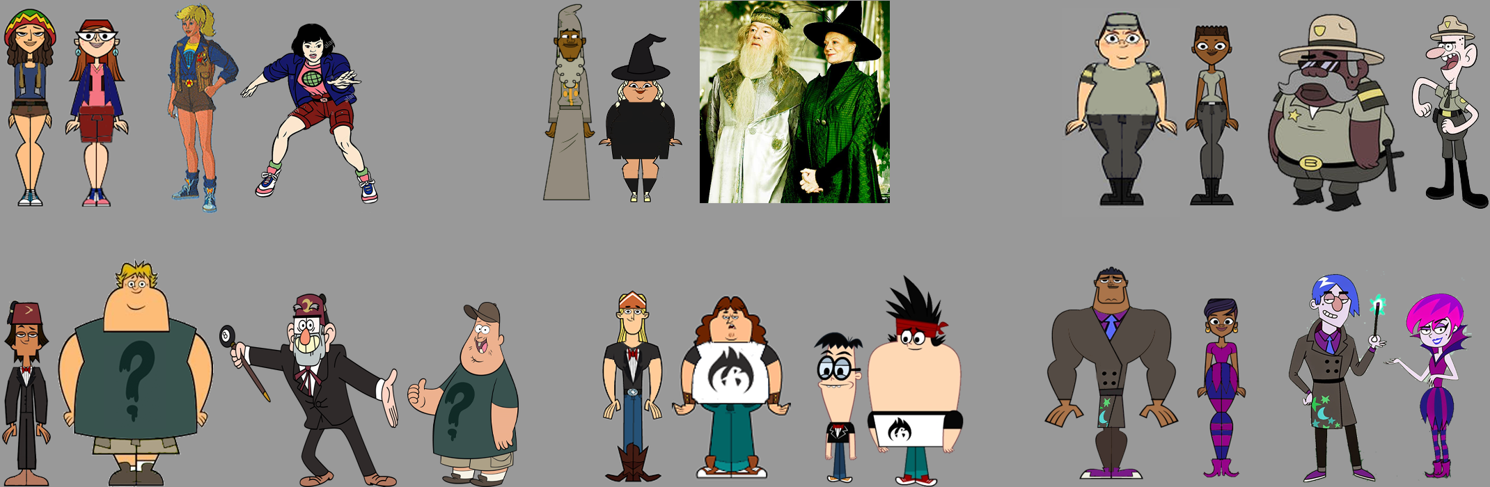 Ridonculous Race Halloween Part 3 Comparisons by JIMBOYKELLY on DeviantArt