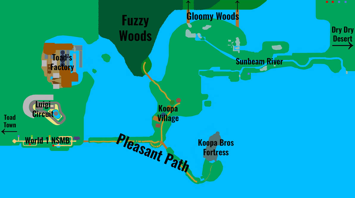 Ultimate Mushroom Kingdom Map Pt 8: Sunbeam Plains by JIMBOYKELLY on ...