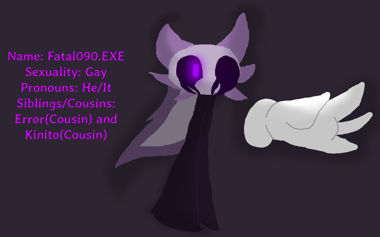 Fatal090.EXE || KinitoPET OC by CursedCatAlastor on DeviantArt