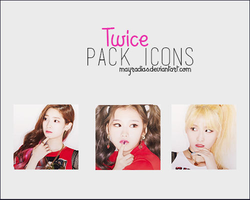 TWICE Icons by mayradias on DeviantArt