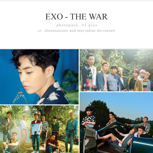 EXO - The War Photopack by mayradias on DeviantArt