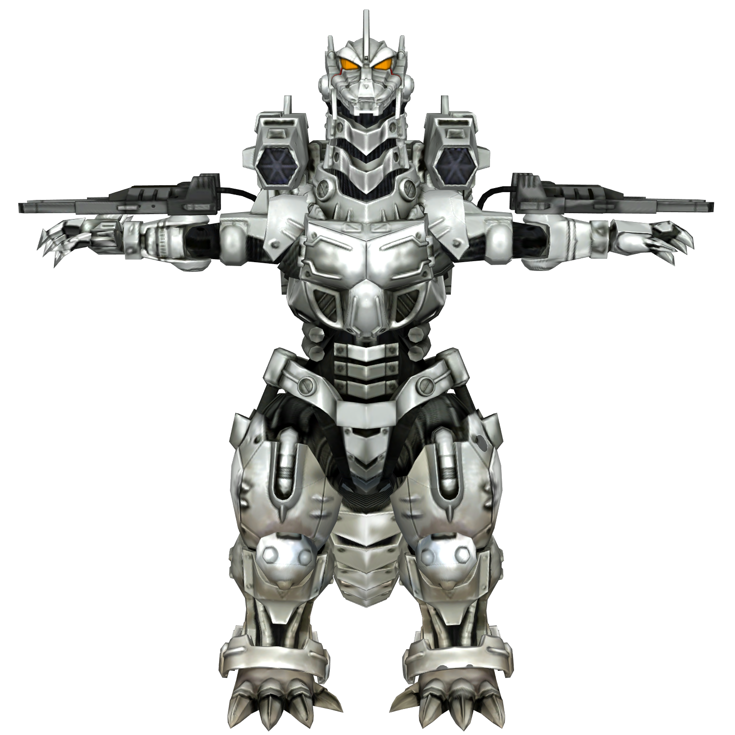 Kiryu (Mechagodzilla 3) for XNALara/XPS by XPS-Fanatic on DeviantArt