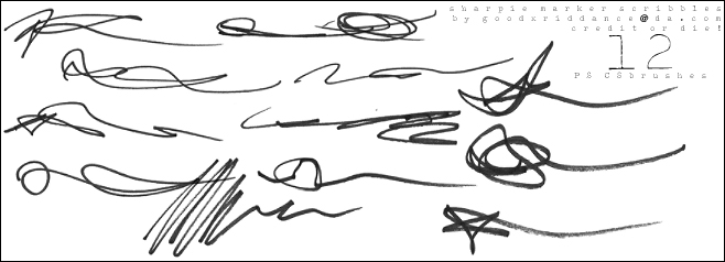 sharpie marker scribbles by goodxriddance on DeviantArt