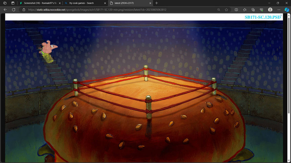 spongebob vs patrick crowd by foxmale97 on DeviantArt