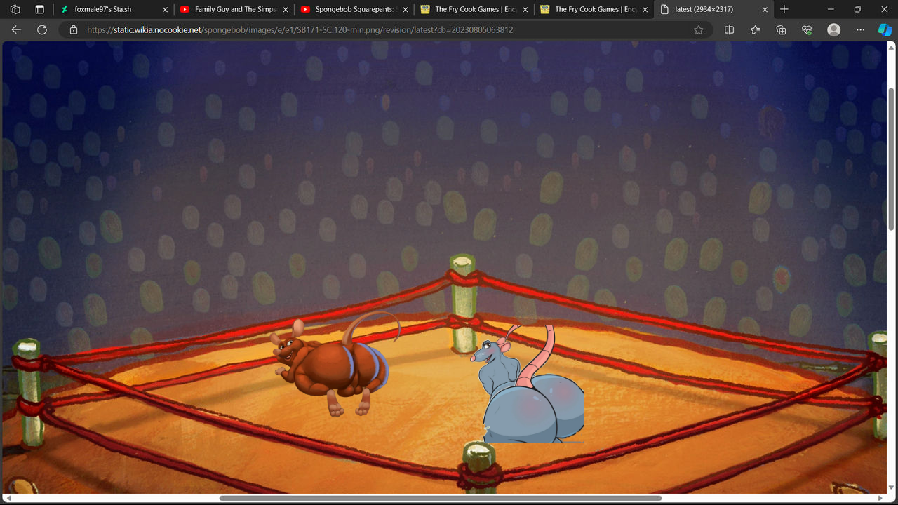 emile vs remy zoomed in by foxmale97 on DeviantArt