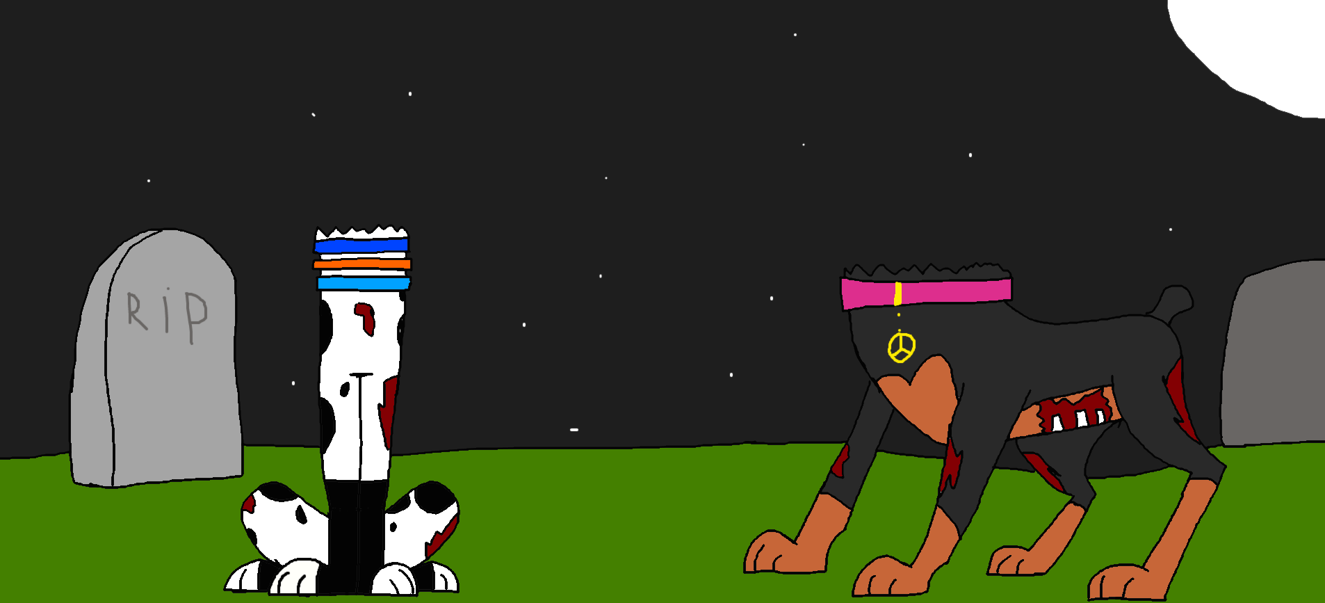 Dolly and Roxy as headless zombies by LewisDearly2022 on DeviantArt