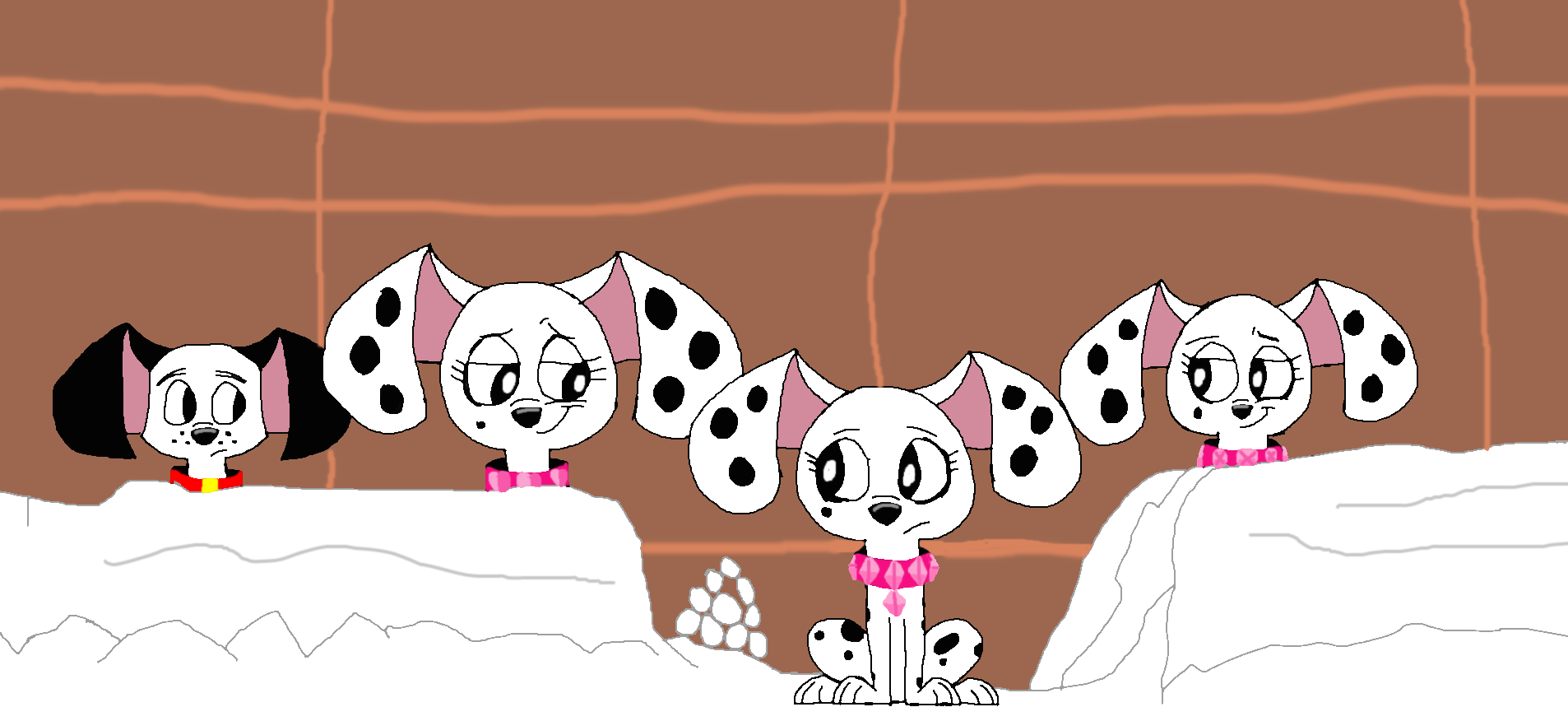 Snowball fight with Triple D by LewisDearly2022 on DeviantArt